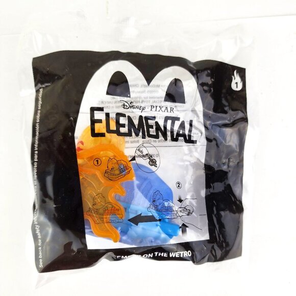 Toys | Disney Pixar Elemental Ember On The Wetro Mcdonalds Happy Meal ...